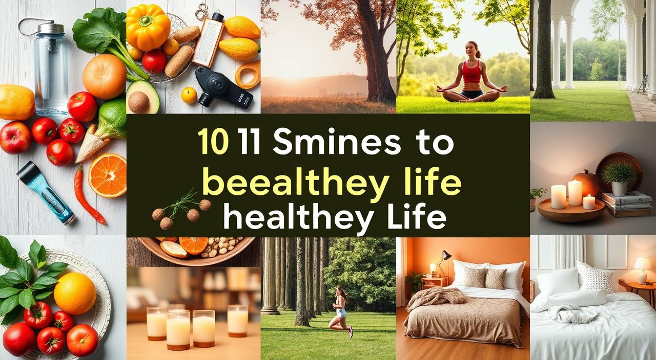 10 Passos Simples para uma Vida mais Saudável - Nozsaude